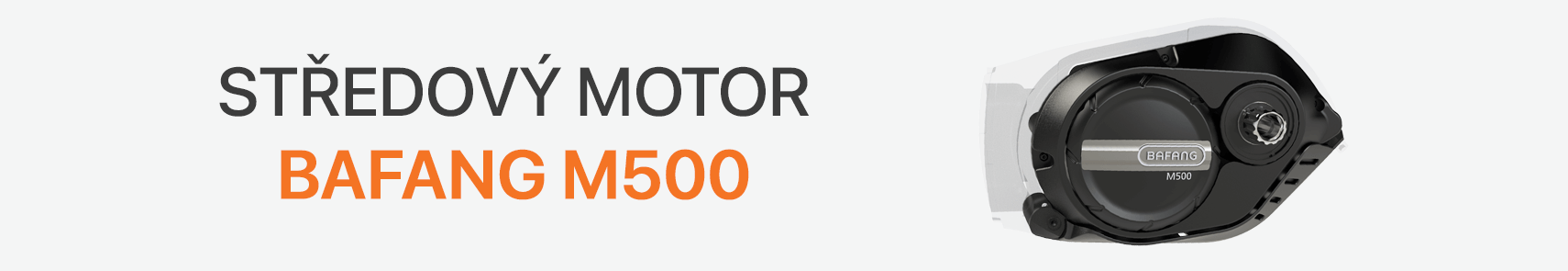 Středový motor Bafang M500 | EKOLO.CZ